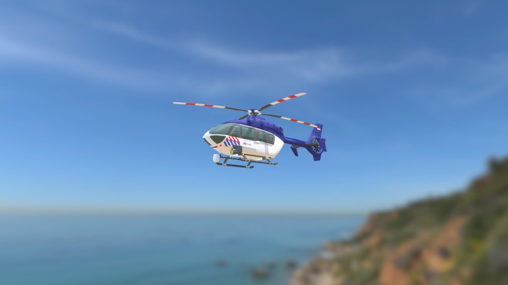 20150729 1222 Politie Helikopter - 3D model by Animatix [3ee0769 ...