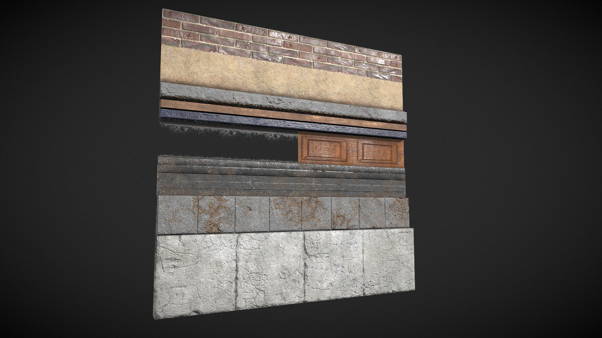 Trim texture (Gas Station) - 3D model by sunil.linus1234 [3ee416c ...