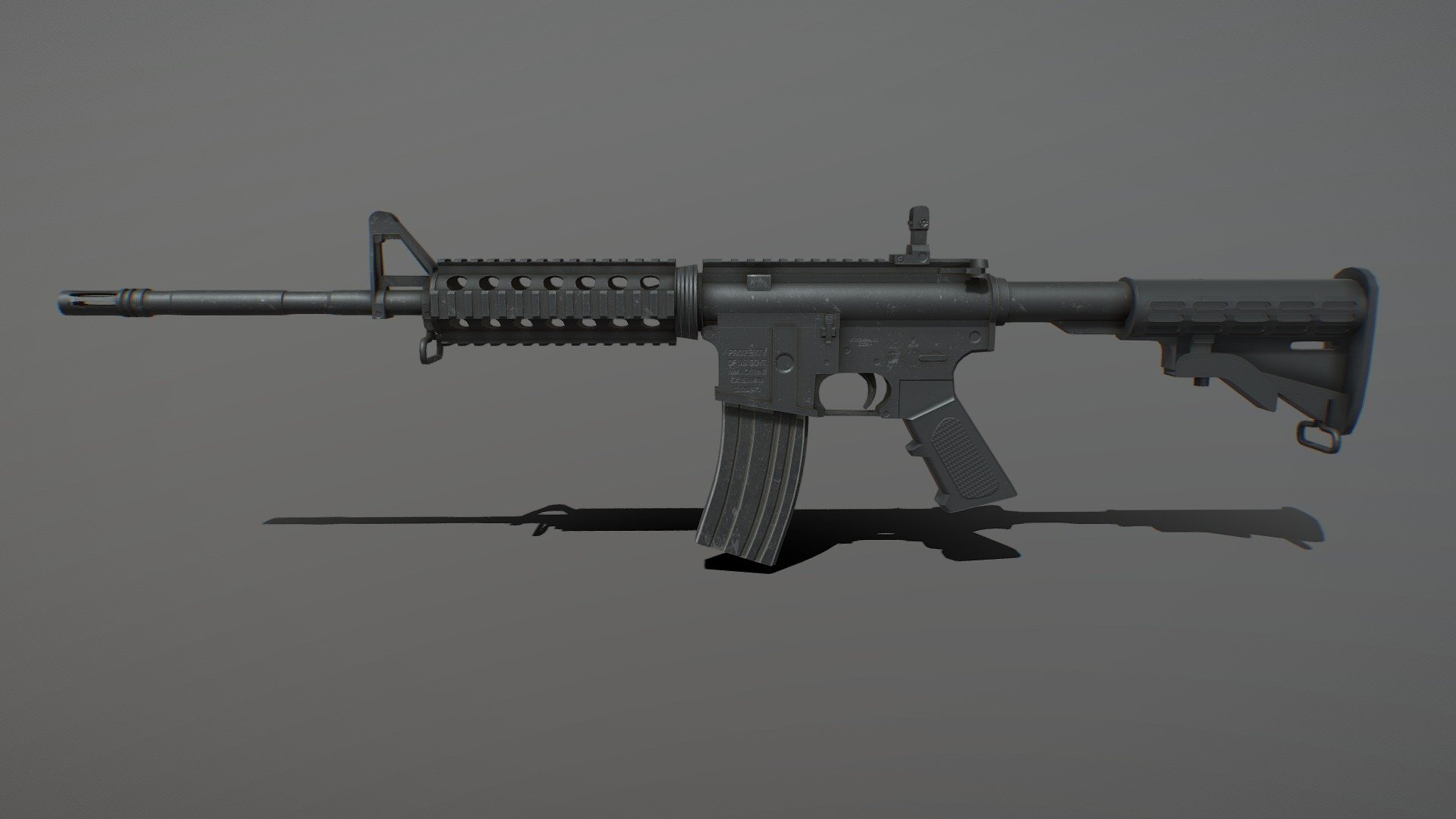 M4A1 - 3D model by Shwaboingo [3ee4b69] - Sketchfab