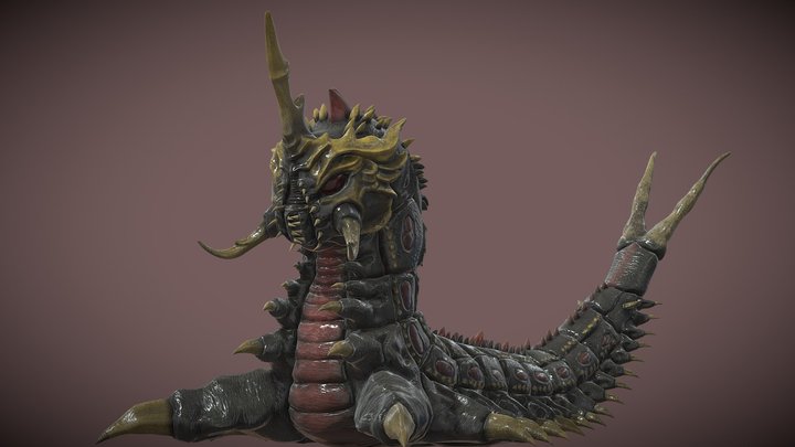Larva 3D models - Sketchfab