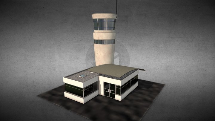 Control-tower 3D models - Sketchfab