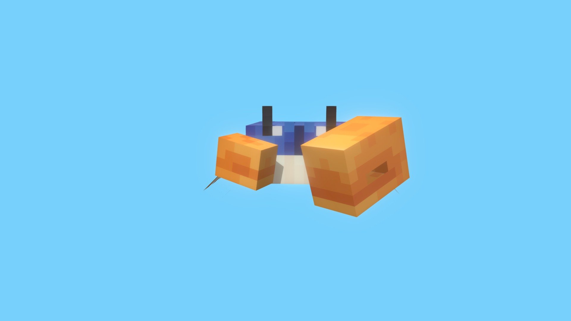Minecraft Crab - Download Free 3D model by PaczkomatPolska [3ee7d82 ...