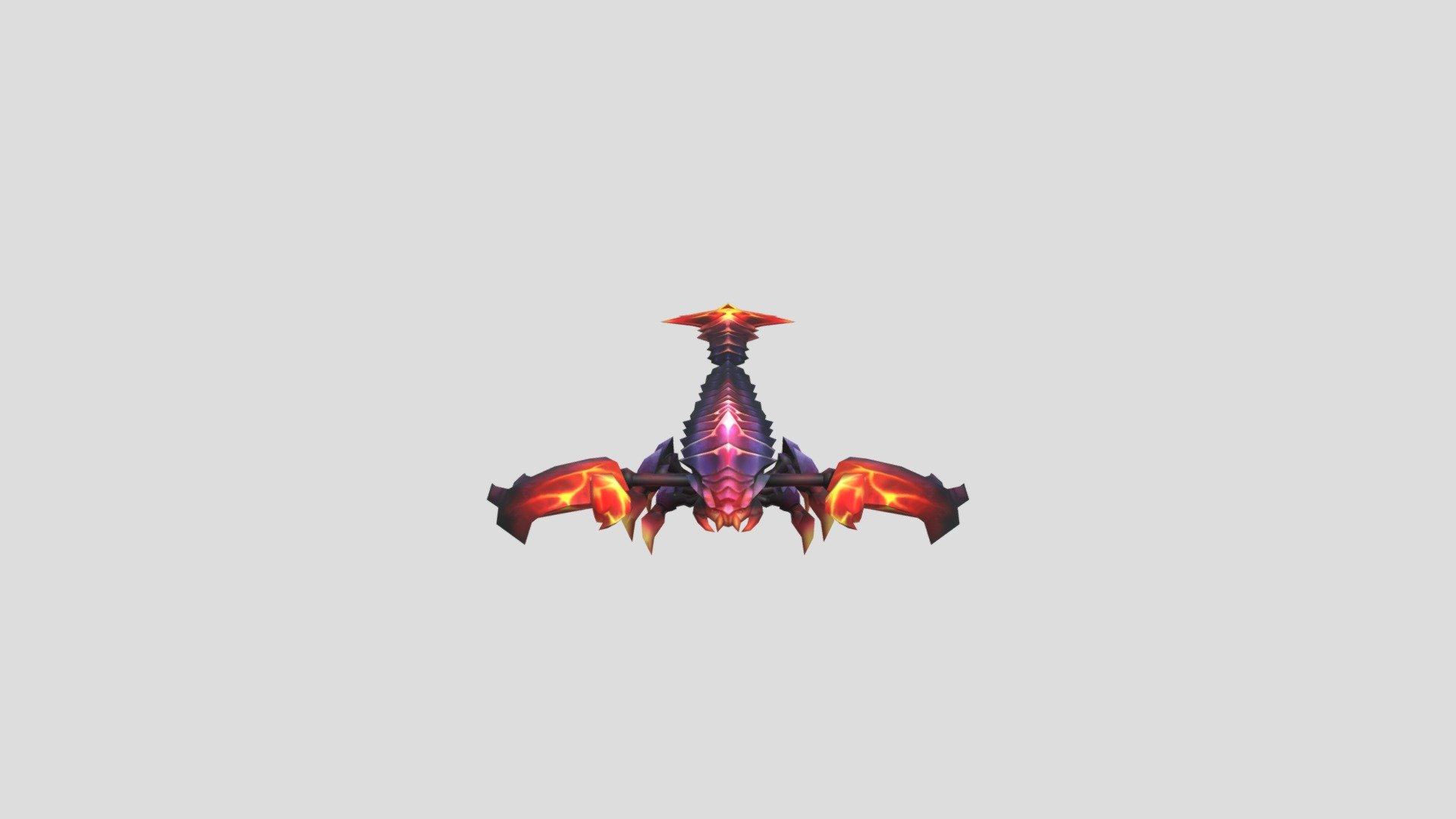 Monster_ Scorpion_ Desert_ Magma King's raid - Download Free 3D model ...