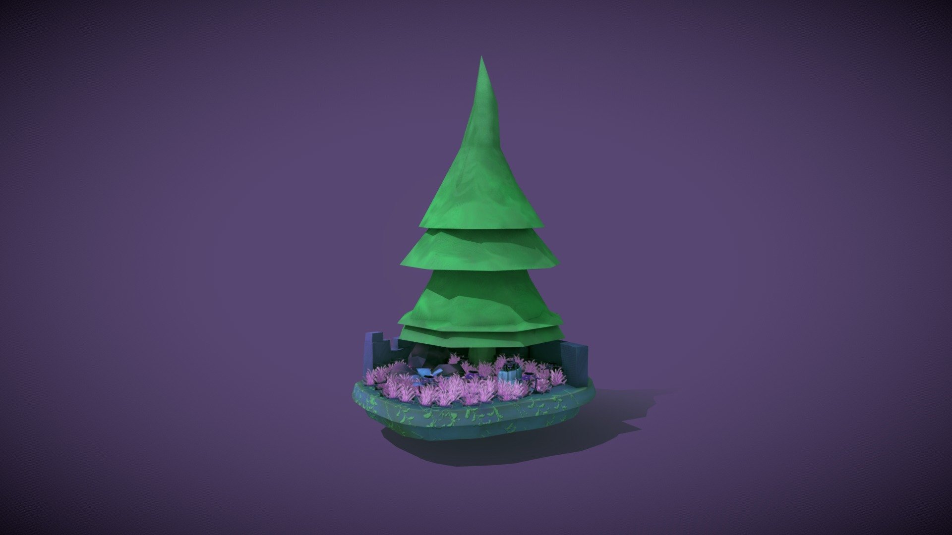 Plant Diorama - 3D model by santizoag [3eee12f] - Sketchfab