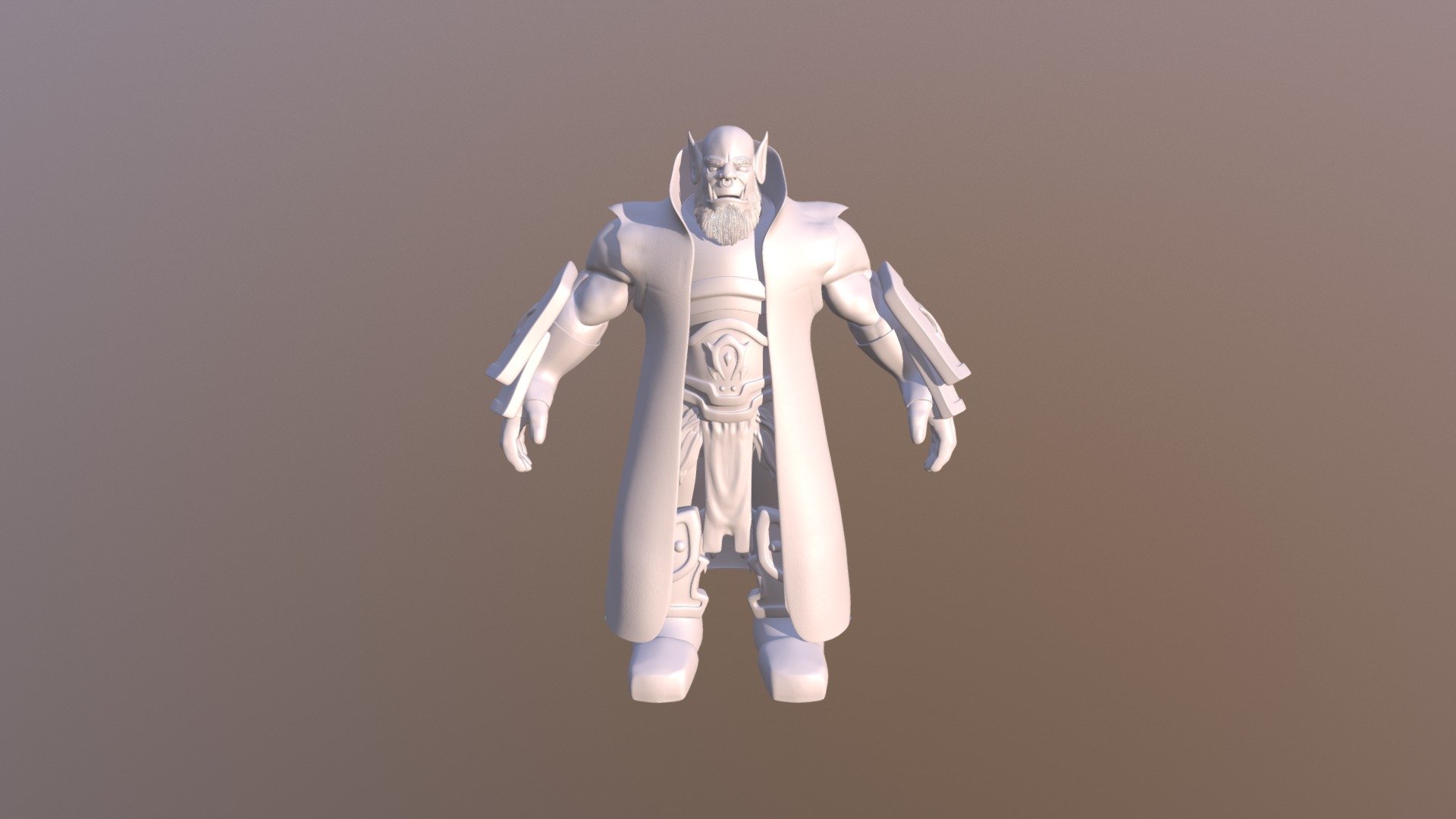 Thrall Orc - 3D model by eduardoperez3d [3eeeaa8] - Sketchfab