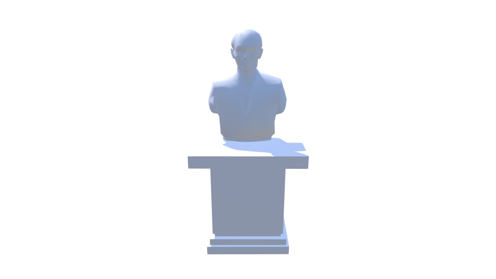 Patung Dr. Angka ITS - 3D model by Om Husnul (@hidayathusnul) [3ef0015 ...
