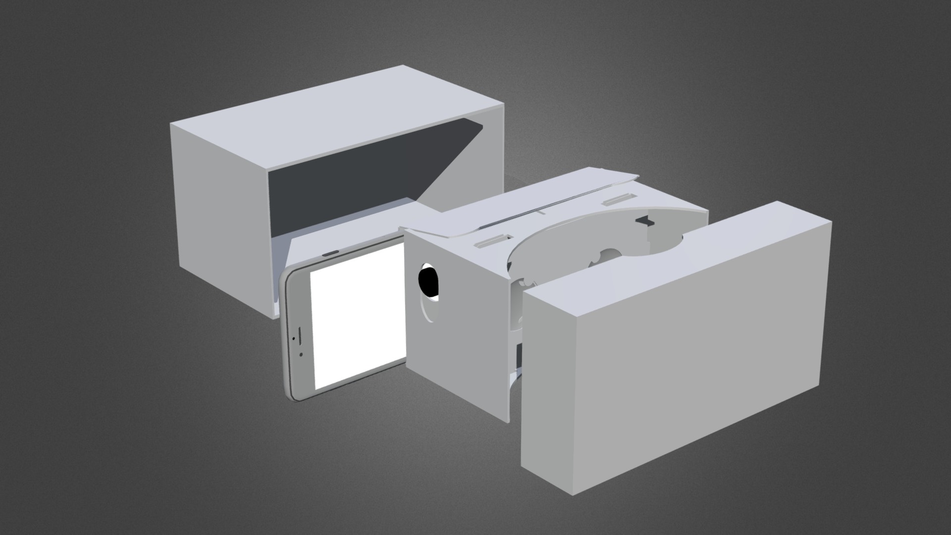 VR headset going in box - 3D model by 3dcapture.co.uk [3ef0e57] - Sketchfab