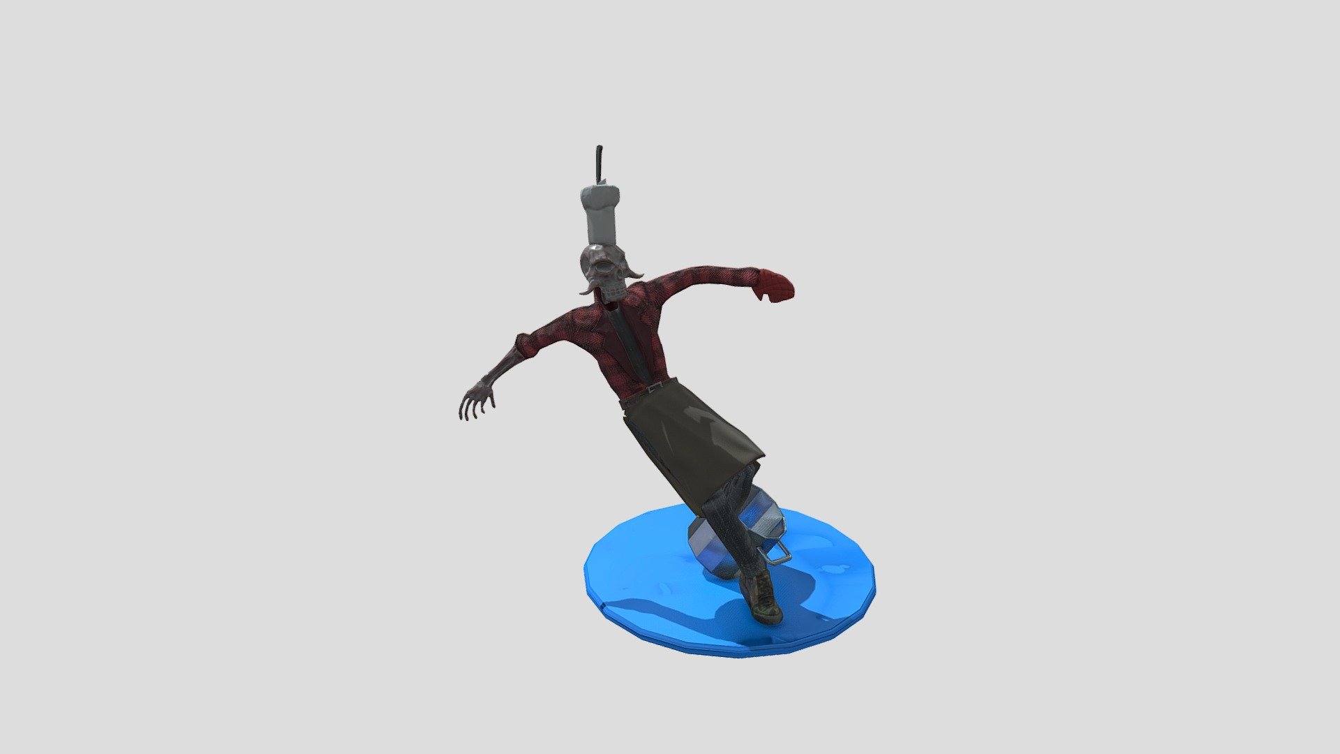 Chef skeleton pose - Download Free 3D model by Jordan.Gren [3ef15b7 ...