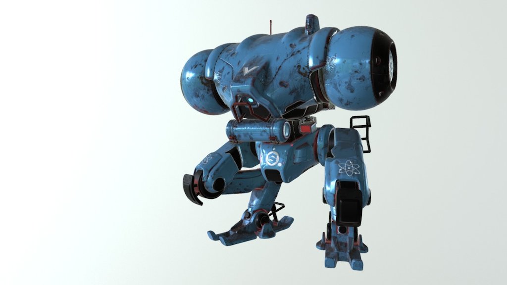 Robot Texture - 3D model by AZERT (@vi.delporte) [3ef3979] - Sketchfab