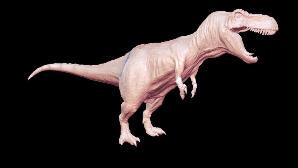 T-Rex - High Poly Sculpt - 3D model by Martin (@MartinFodorArt ...