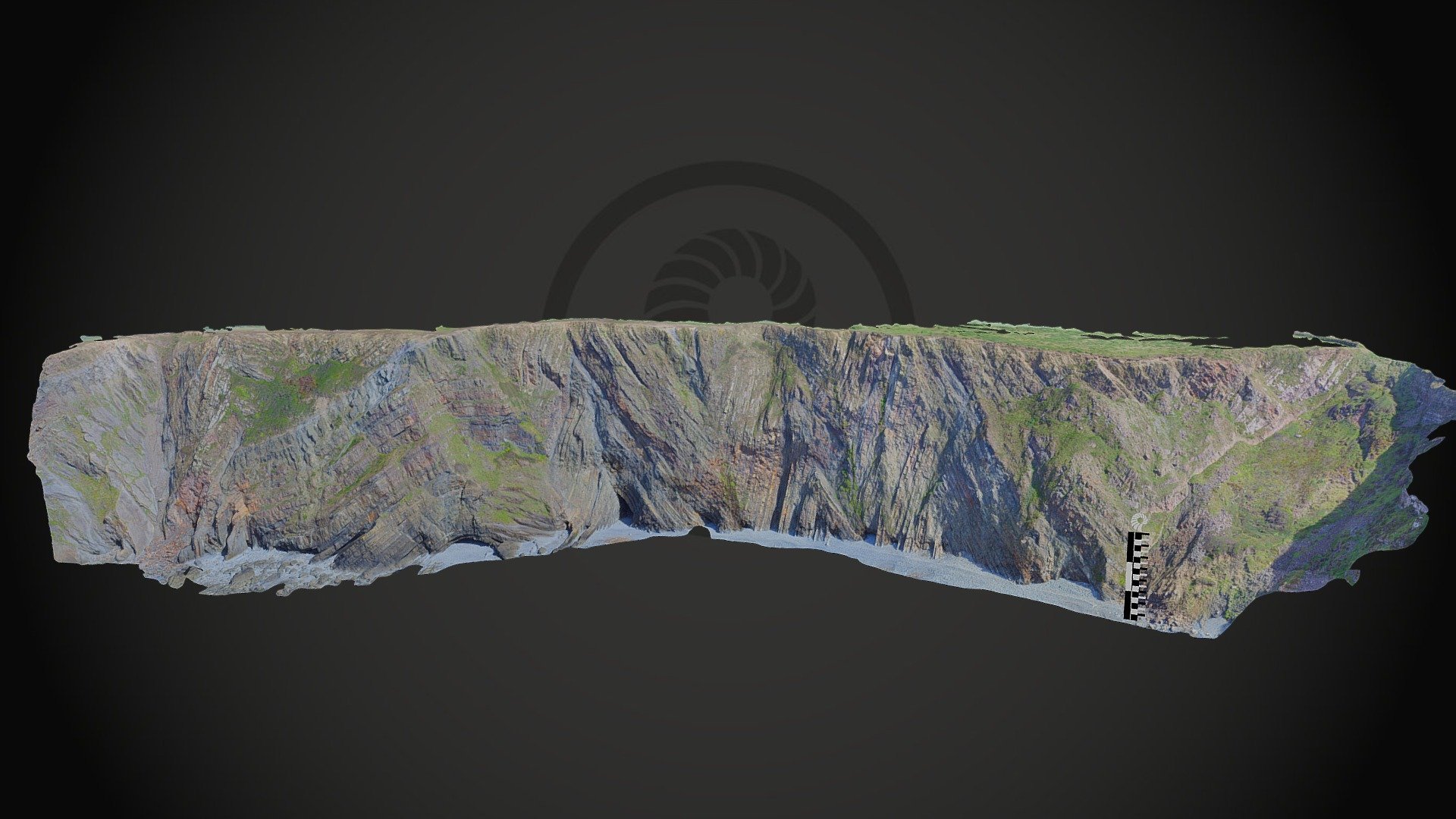 Hartland Quay, Cornwall - 3D model by RPS ORD (@RPSORD) [3ef4f8f ...
