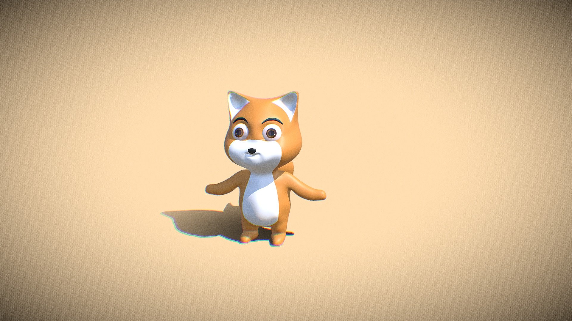 Stylized Fox - Buy Royalty Free 3D model by wingstech.3d [3ef619a ...