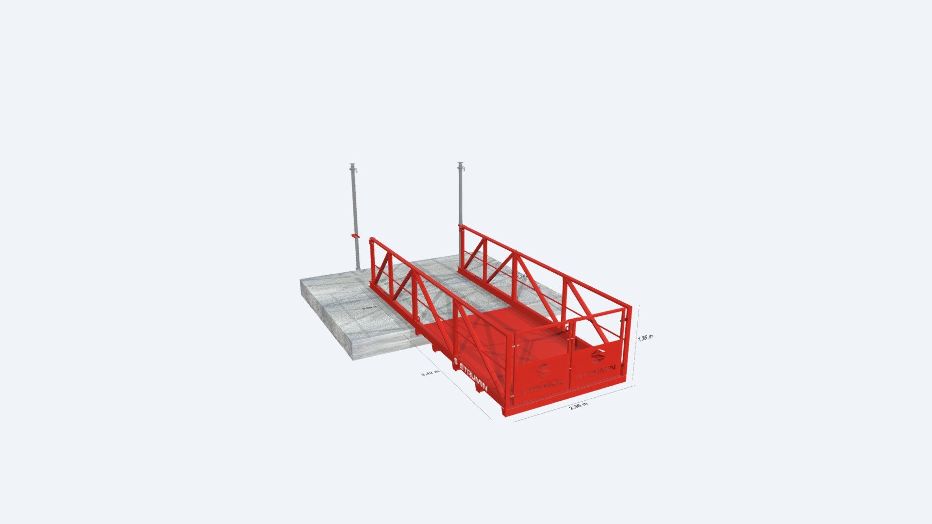 PODEST SZEROKI 'SOLID' / PLATFORM WIDE 'SOLID' - 3D model by STRUMIN ...