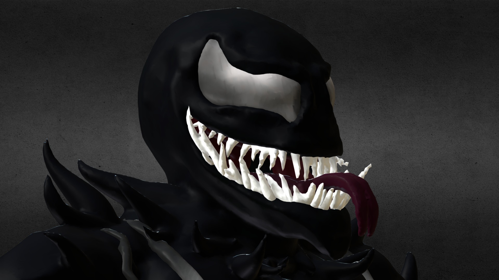 VENOM - Download Free 3D model by Dr_Stef [3ef7066] - Sketchfab