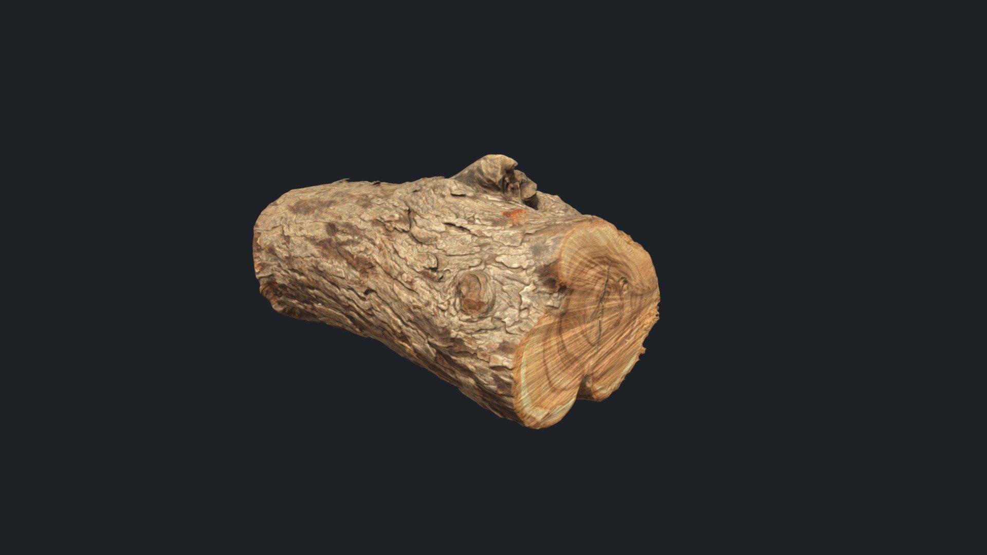 Wood log 3 - 3D model by sharetextures [3ef72e8] - Sketchfab