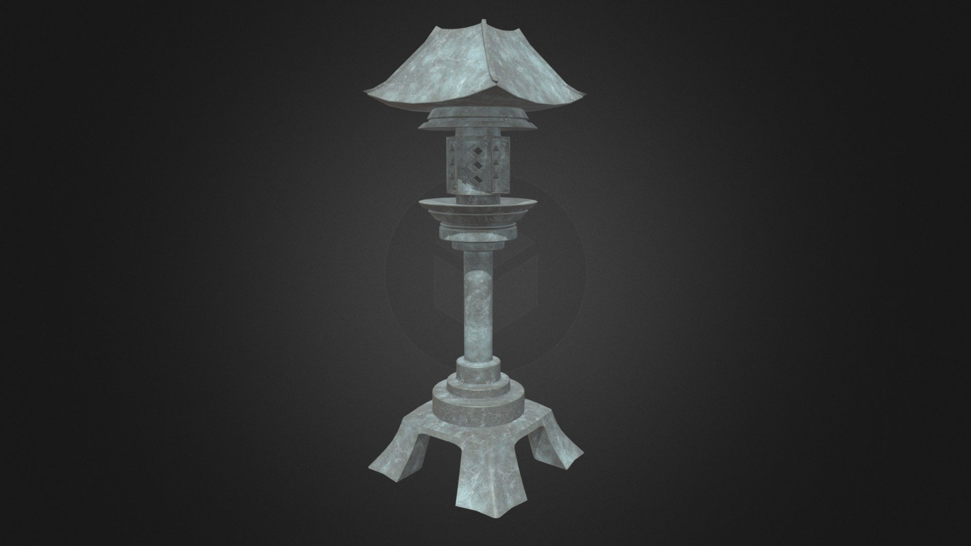 Japanese Lantern - 3D model by OhWhyArt [3efa5e2] - Sketchfab