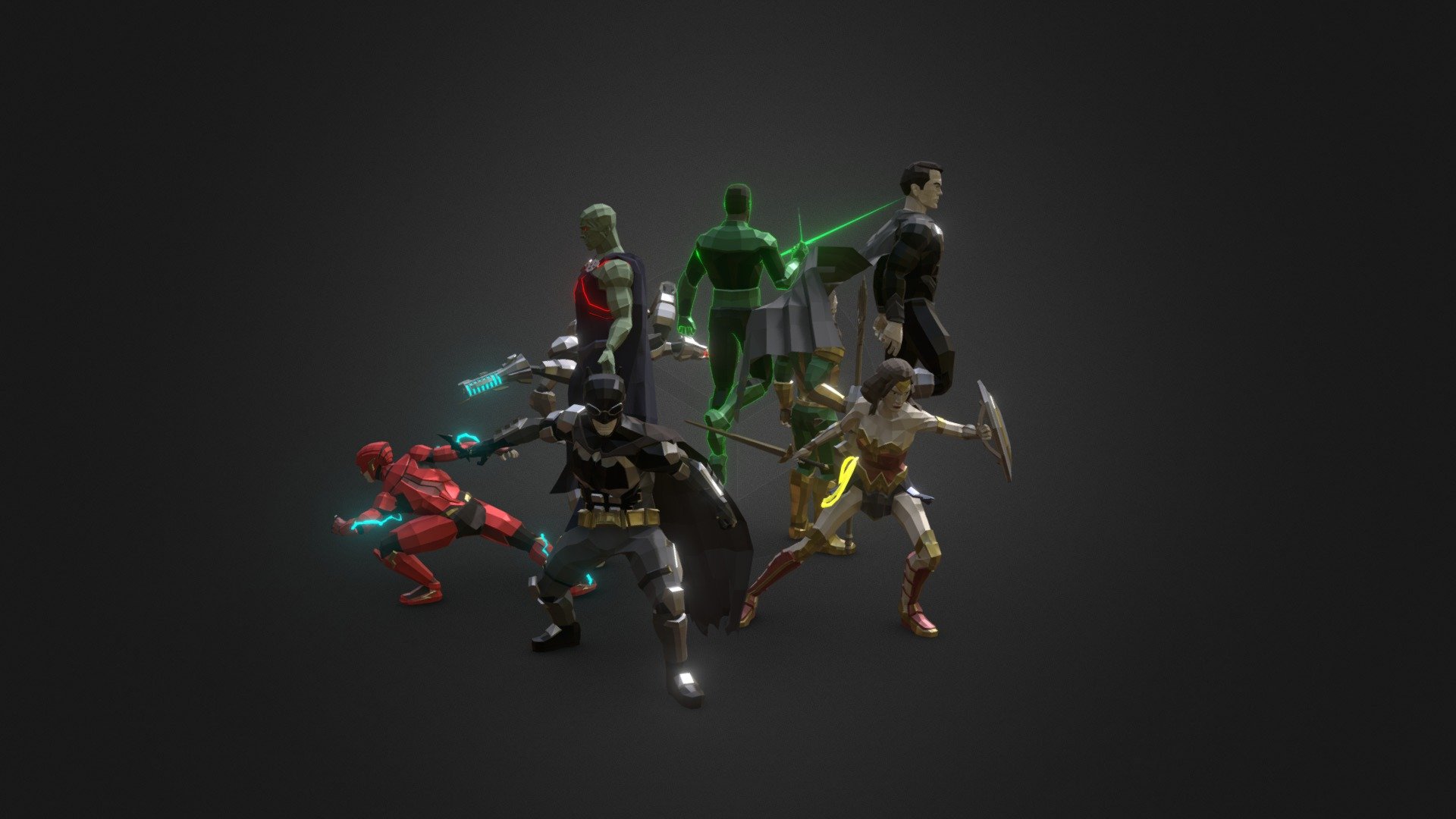 Justice League 2021 - Download Free 3D model by DavidA3D [3efb83a ...