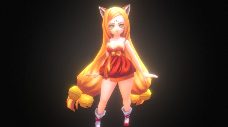Avatar Firefox Fire@attack Special 01 - 3D model by Cen (@riricore ...