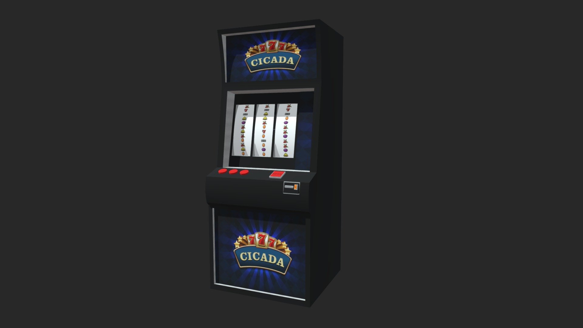 Slot Machine - Download Free 3D model by jacknelsonnsb [3efc015 ...