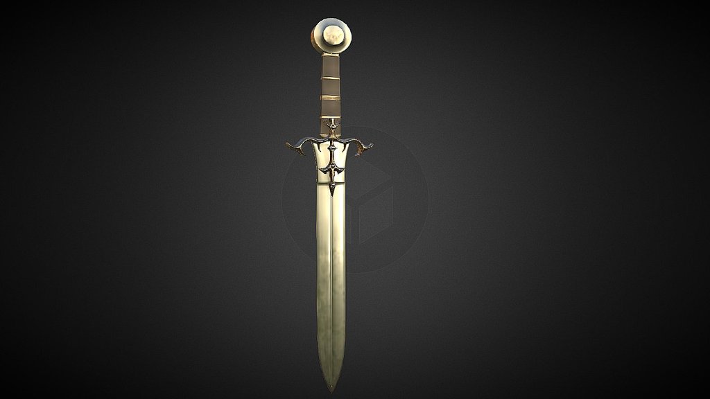 Fantasy Broad Sword (King Slayer ) - 3D model by prometheanstudio1 ...