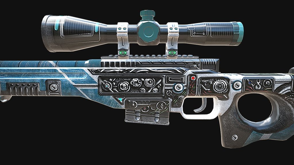 Blue Trooper AWP - 3D model by ArchwayJones (@nubbyboy1) [3efd98b ...