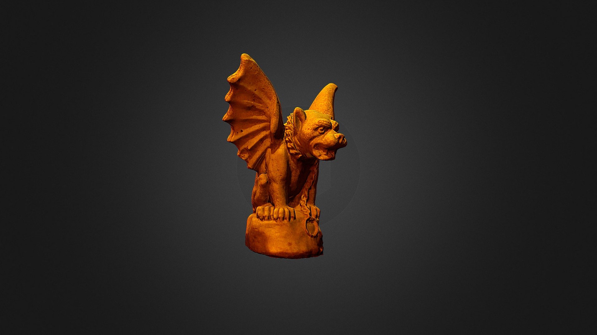 Piccola Statuetta Gargoil - 3D model by ingg [3f00296] - Sketchfab