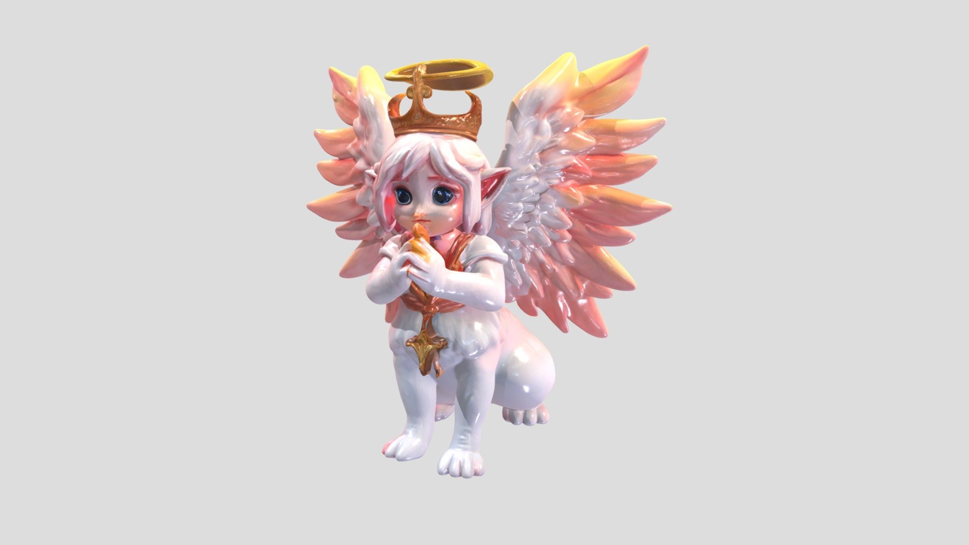 Guardian Angel Pet - Download Free 3D model by Ar3Designer [3f00500 ...