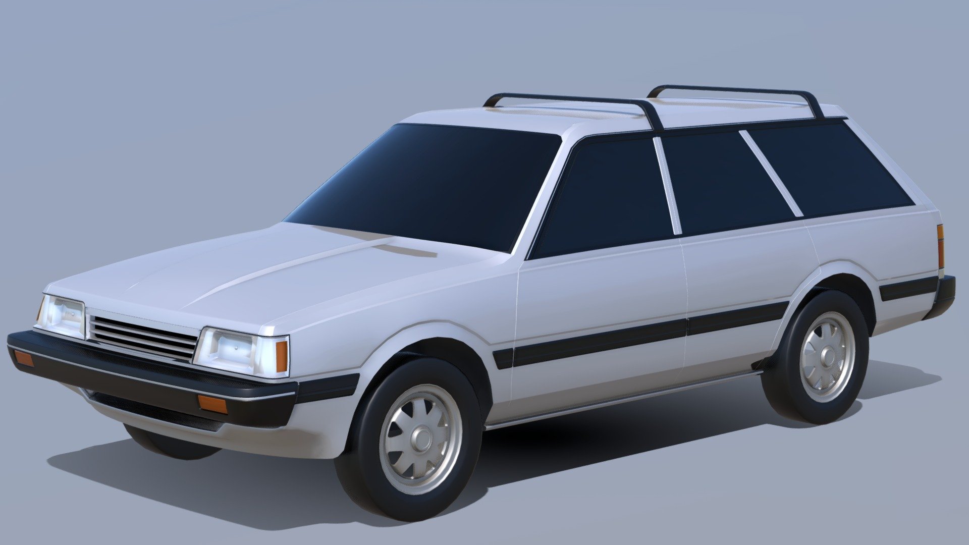 1990 Subaru L-Series DL Sportswagon - 3D model by veratech [3f01055 ...