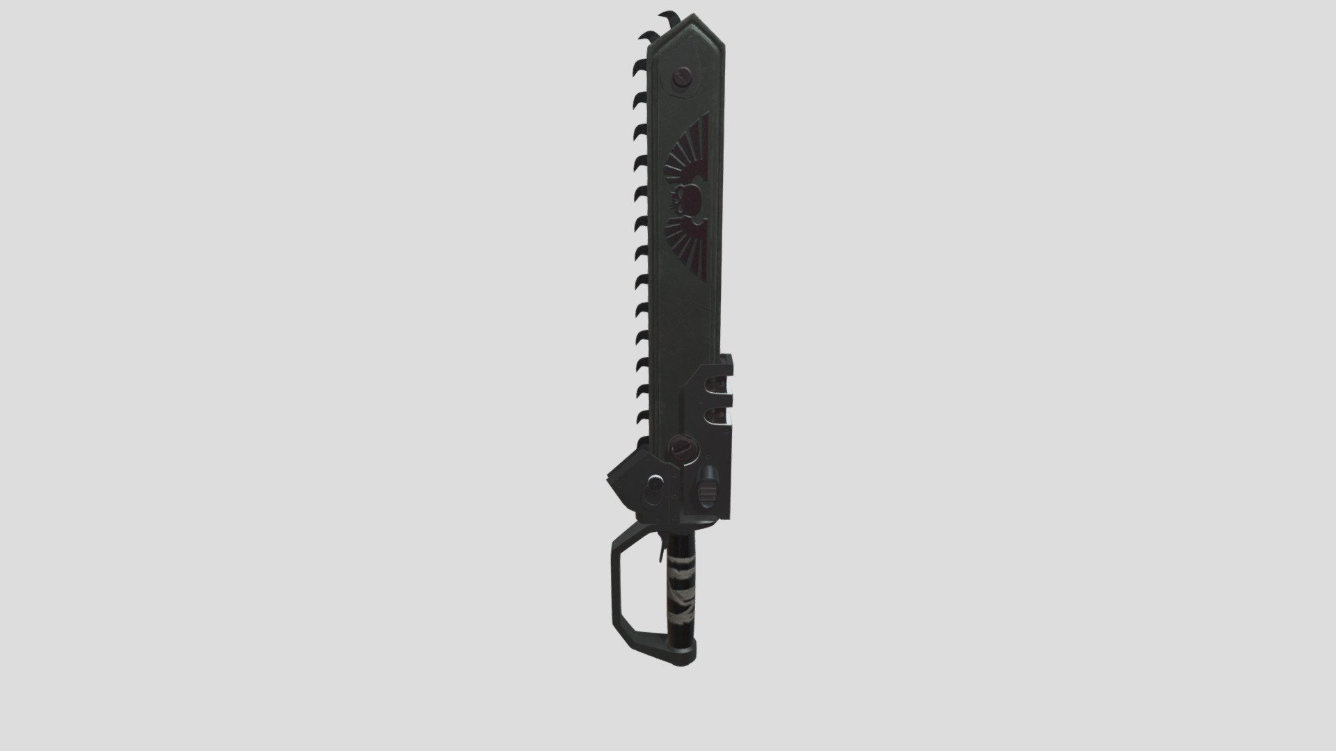Chainsword - 3D model by benhoward29 [3f016dd] - Sketchfab