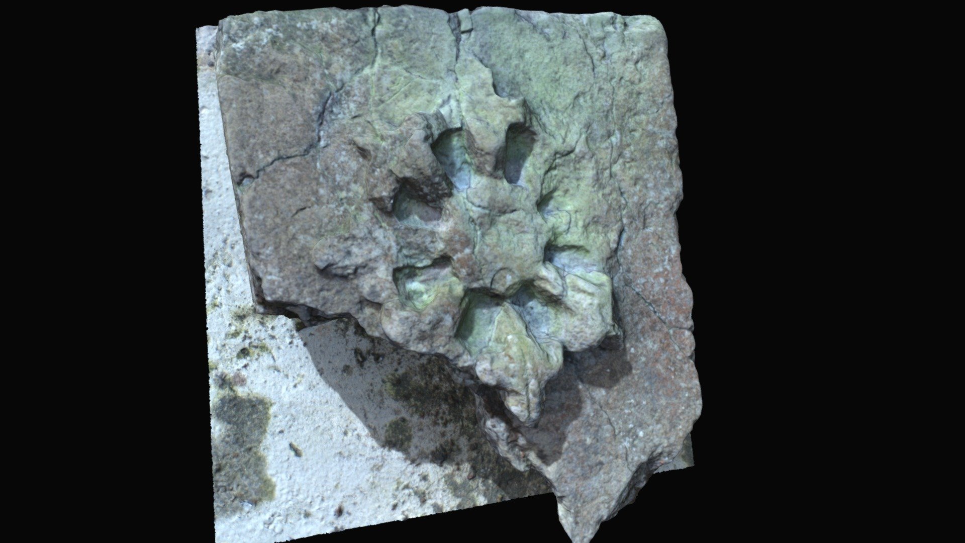 Nenagh Friary Floriated Grave-Slab TN020-037014- - Download Free 3D ...