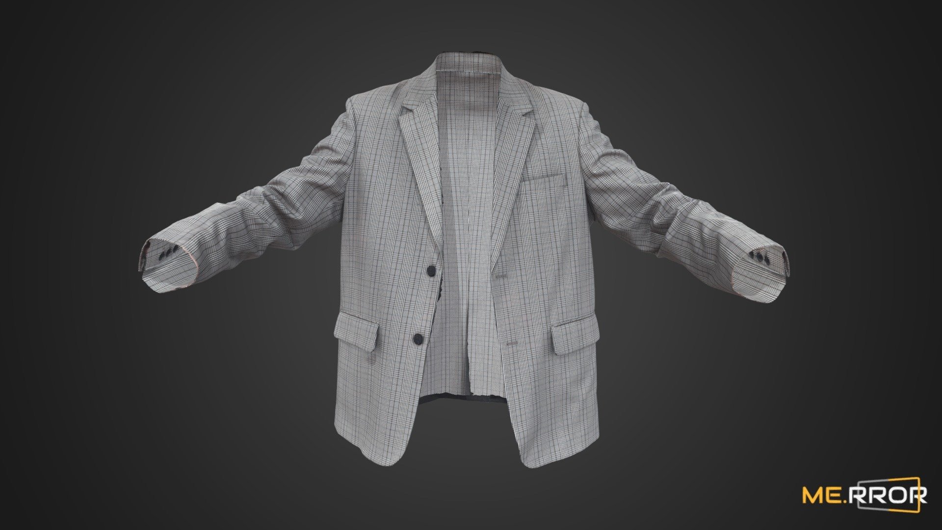 Checkered Jacket - Buy Royalty Free 3D model by ME.RROR Studio (@merror ...