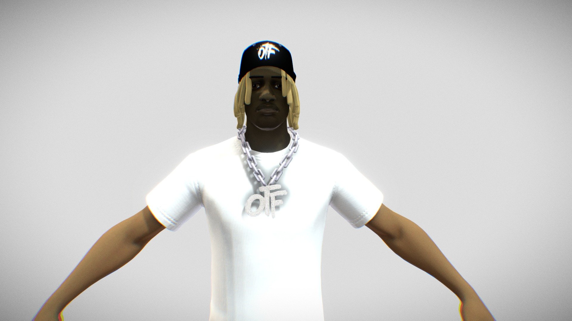 Lil Durk Model But In Fortnite Download Free 3d Model By Latenightgamenight 3f04fdc Sketchfab