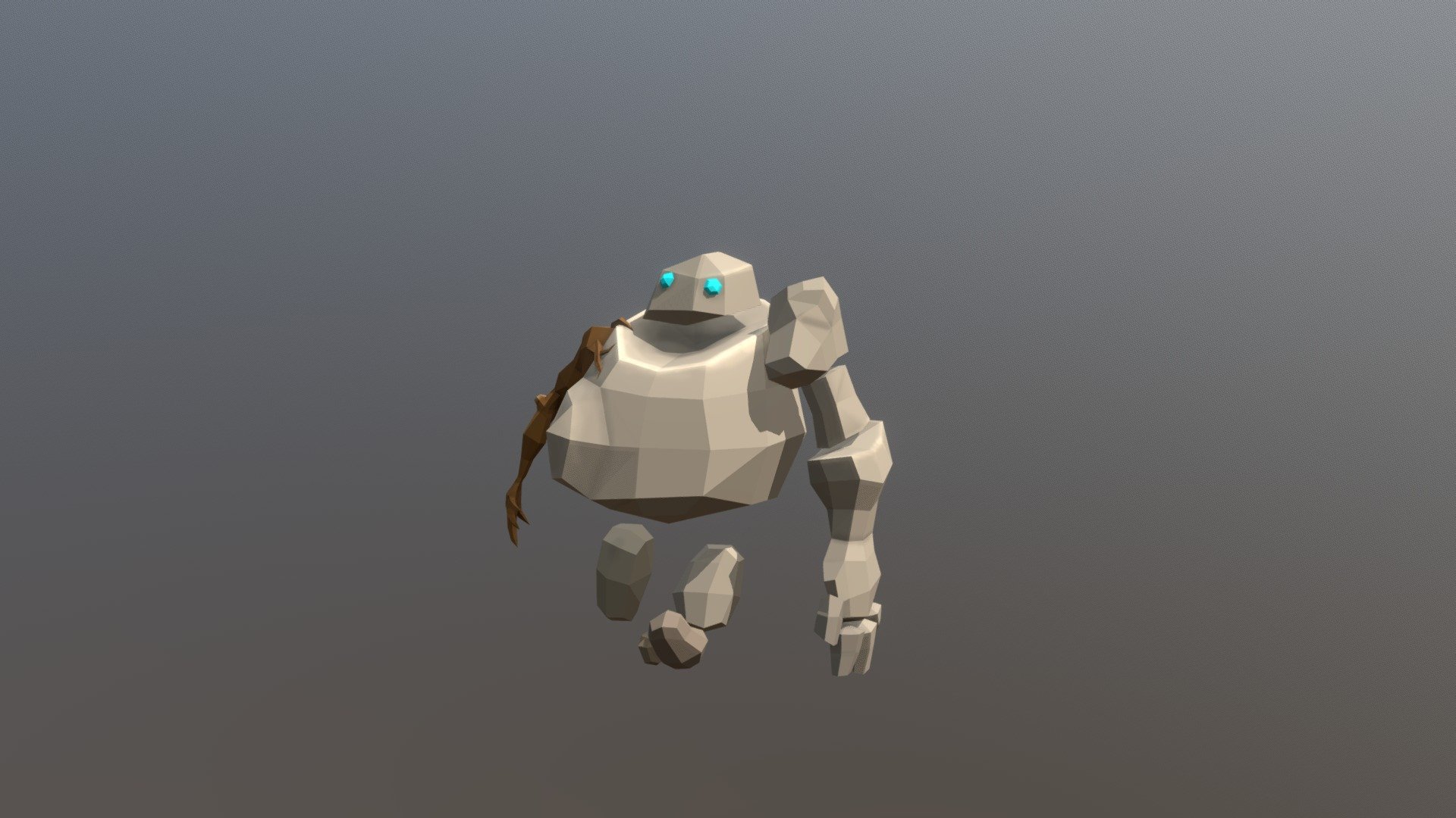 Stone Golem - 3D model by Mati_Reynoso [3f050e7] - Sketchfab