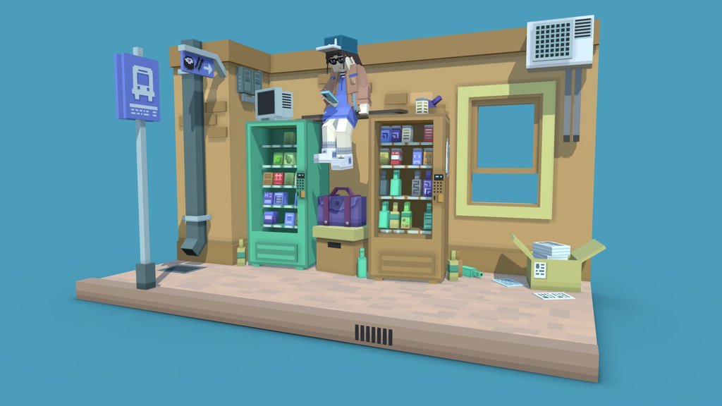 stage - A 3D model collection by yukiharu3064 - Sketchfab