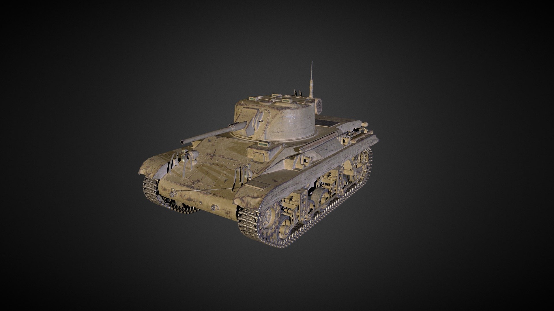 M22 Locust - 3D model by Degit22 [3f0774a] - Sketchfab