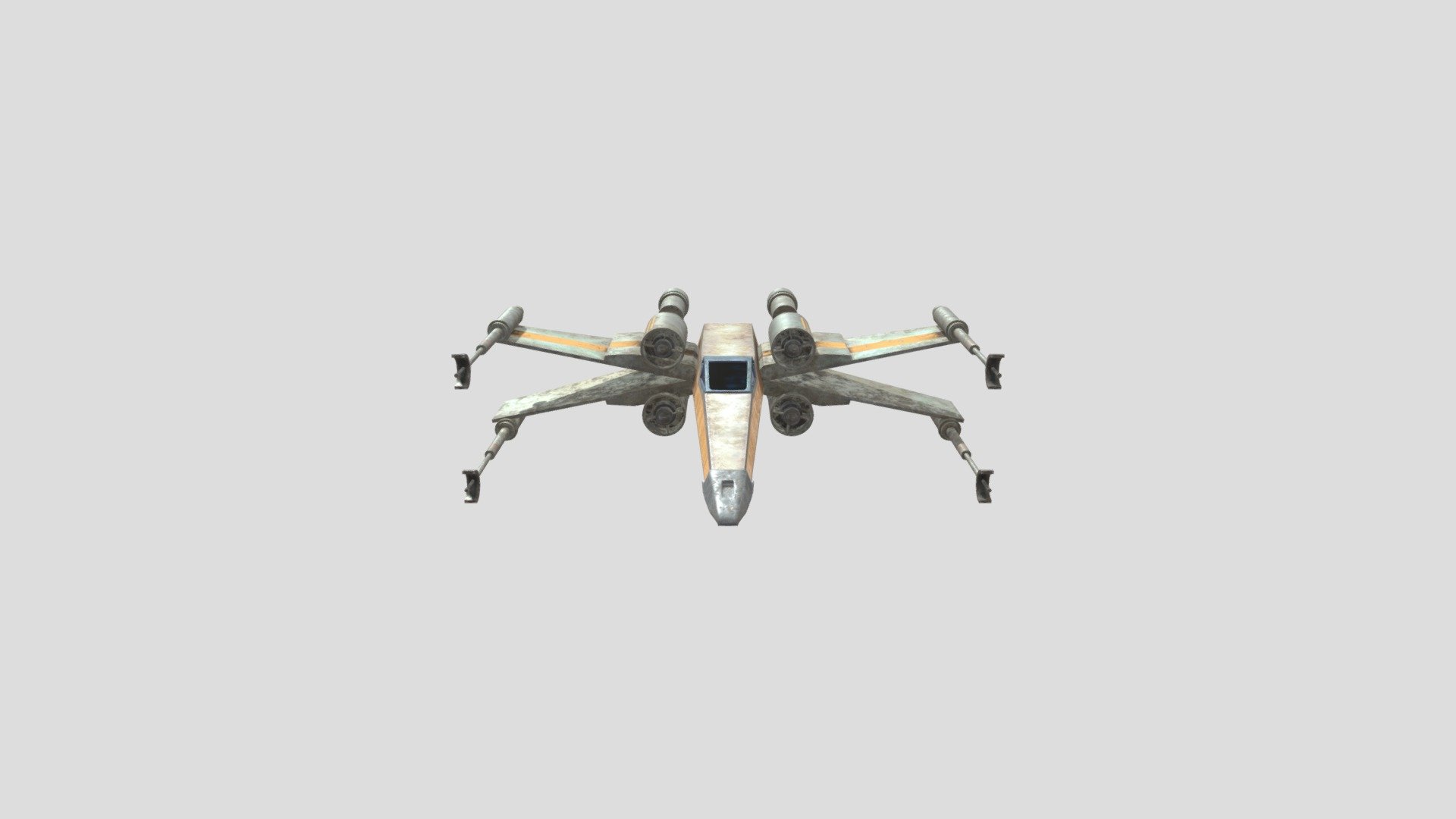 Star Wars X-wing - 3D model by Anders H. (@an6ers) [3f08002] - Sketchfab