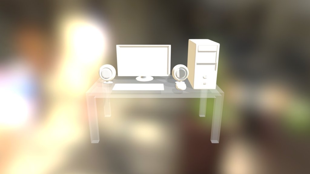 Computer Set - 3D model by t.a.taj69 [3f083af] - Sketchfab