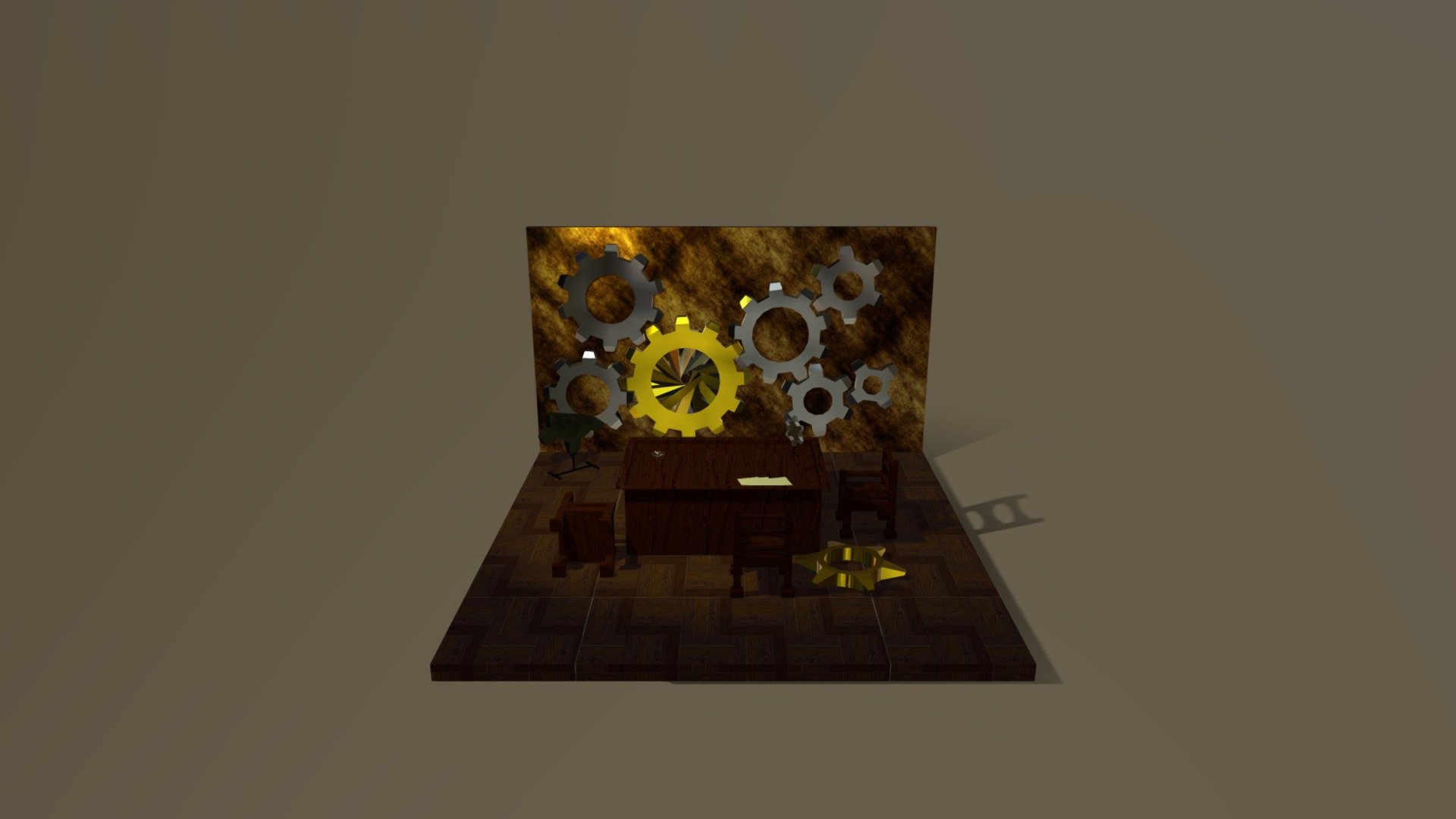Cog Workshop - Animation - 3D model by red_mau5 [3f08685] - Sketchfab