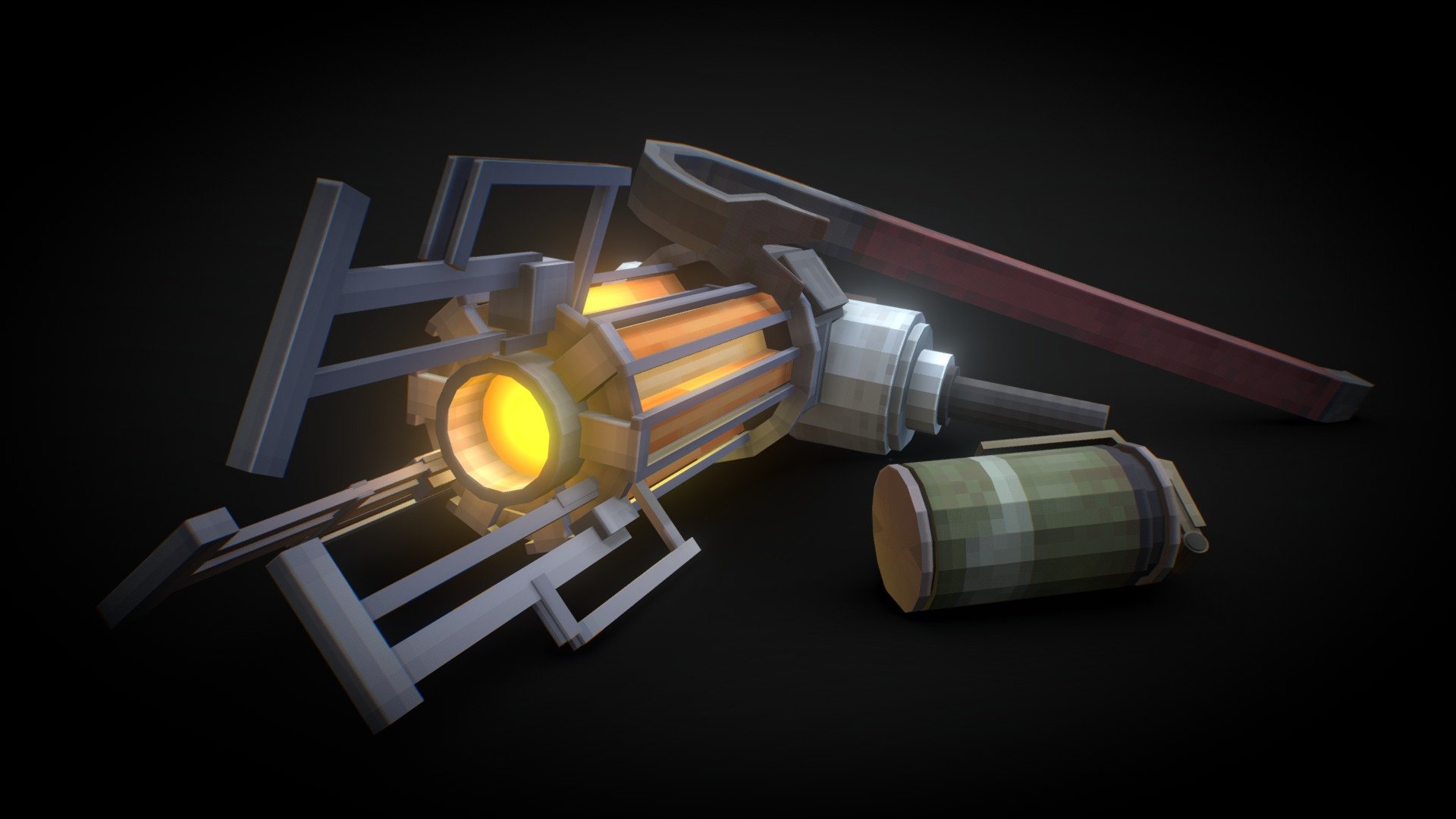 Minecraft / HL2 - Freeman's Tools - Download Free 3D model by hatt ...