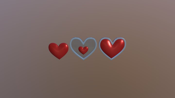 Heart-container 3D models - Sketchfab