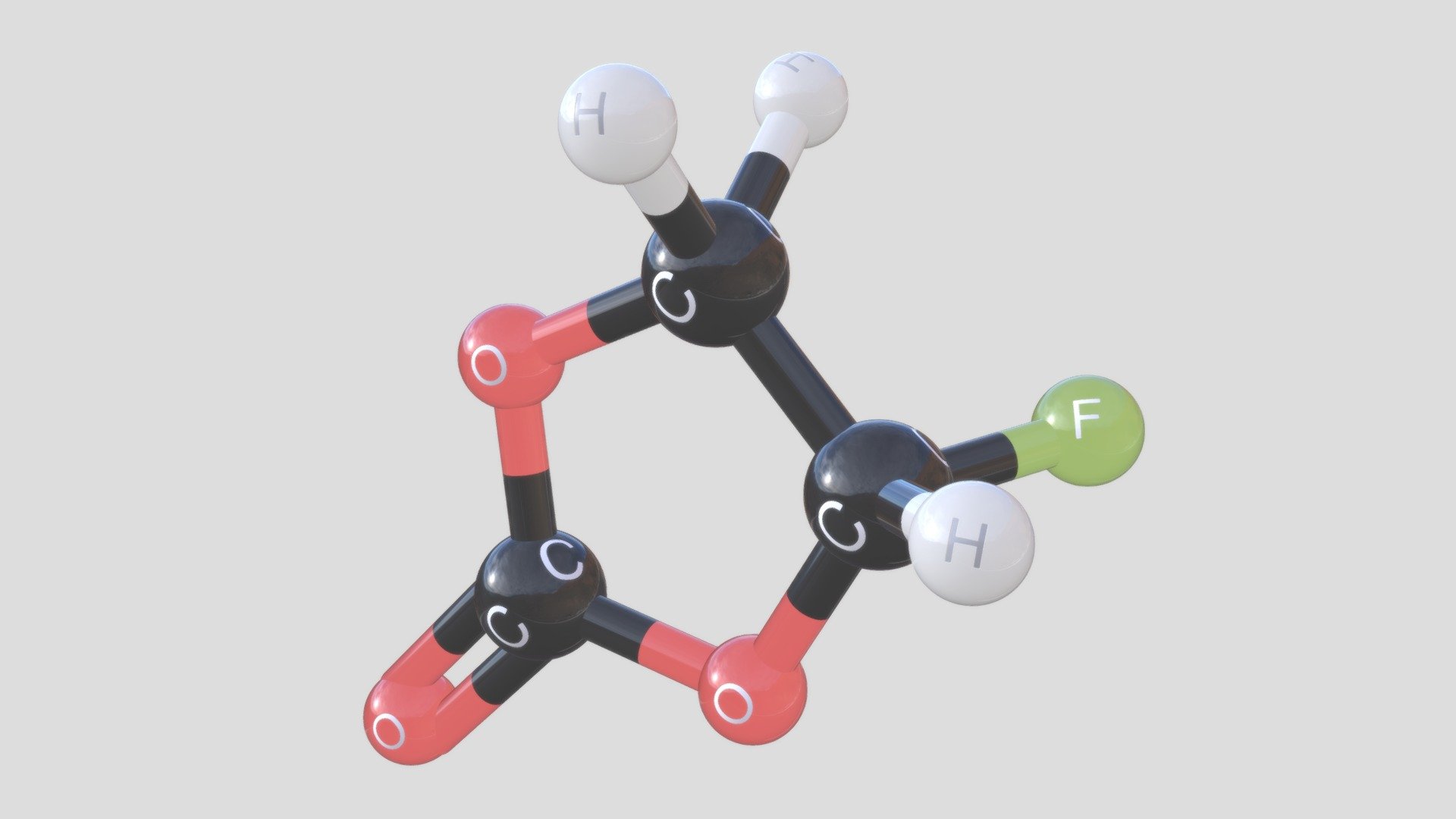 57 Fluoroethylene carbonate - 3D model by illunex [3f0b741] - Sketchfab
