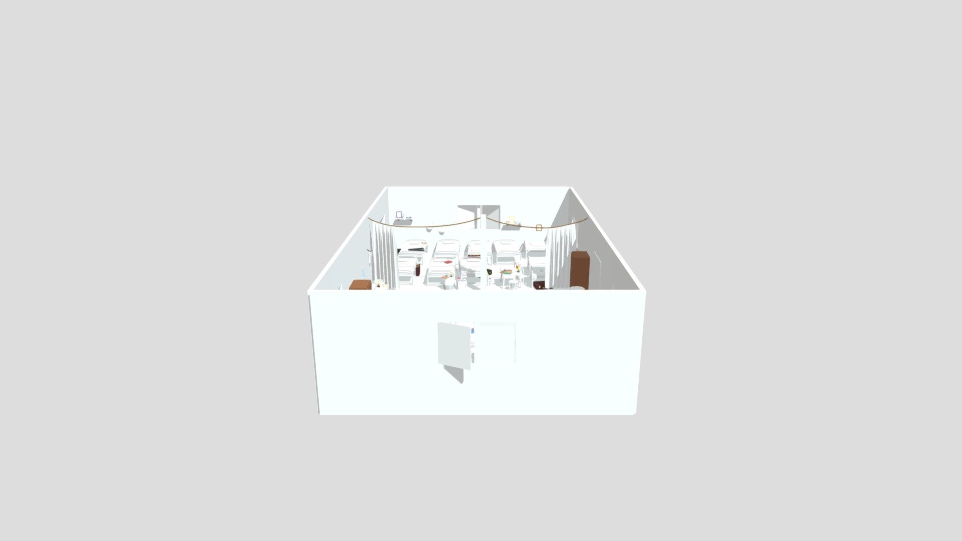 dormitory - Download Free 3D model by JaslynTan28 [3f0ba61] - Sketchfab