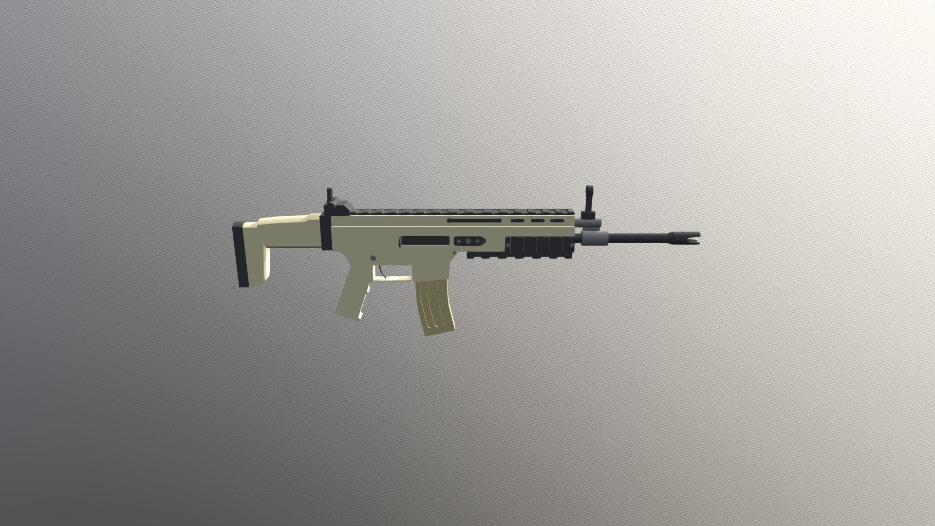 SCAR-L - 3D model by gentry.dodson [3f0ba84] - Sketchfab
