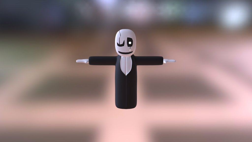 gaster - 3D model by noob6288 [3f0cc95] - Sketchfab