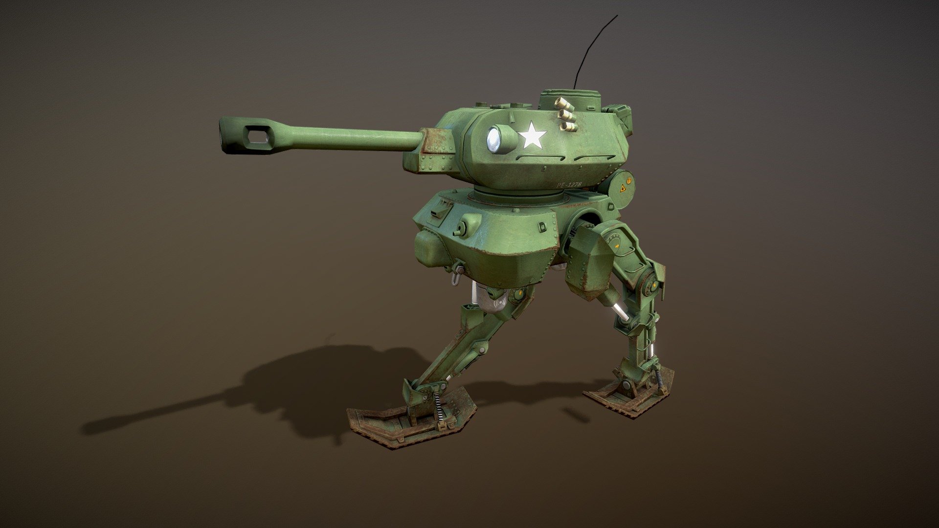 tank walker - 3D model by yoshipicture [3f0d814] - Sketchfab