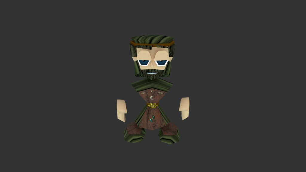 Extreme Low Poly Guard - 3D model by Freezer120 (@freemanhyzer ...