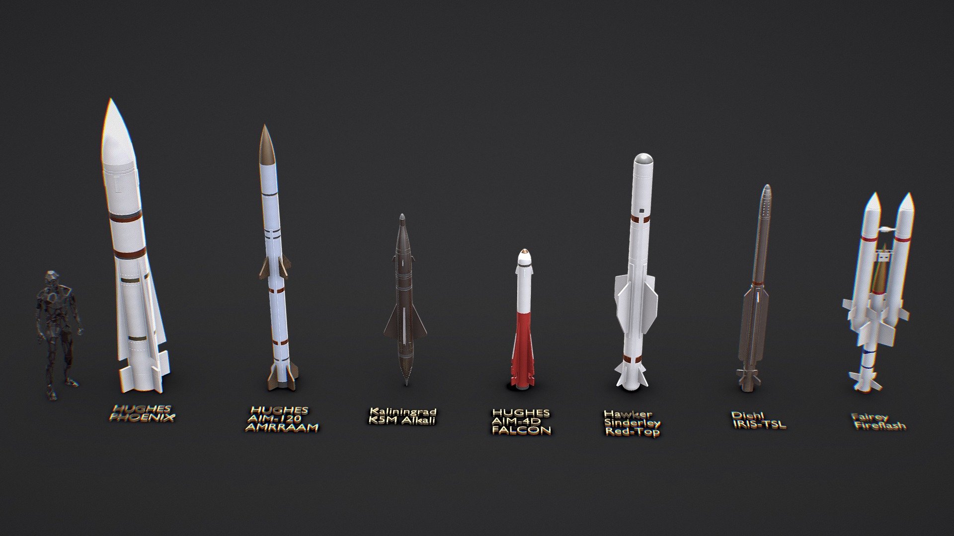 Missiles Pack 1 - Buy Royalty Free 3D model by re1monsen [3f0e93f ...