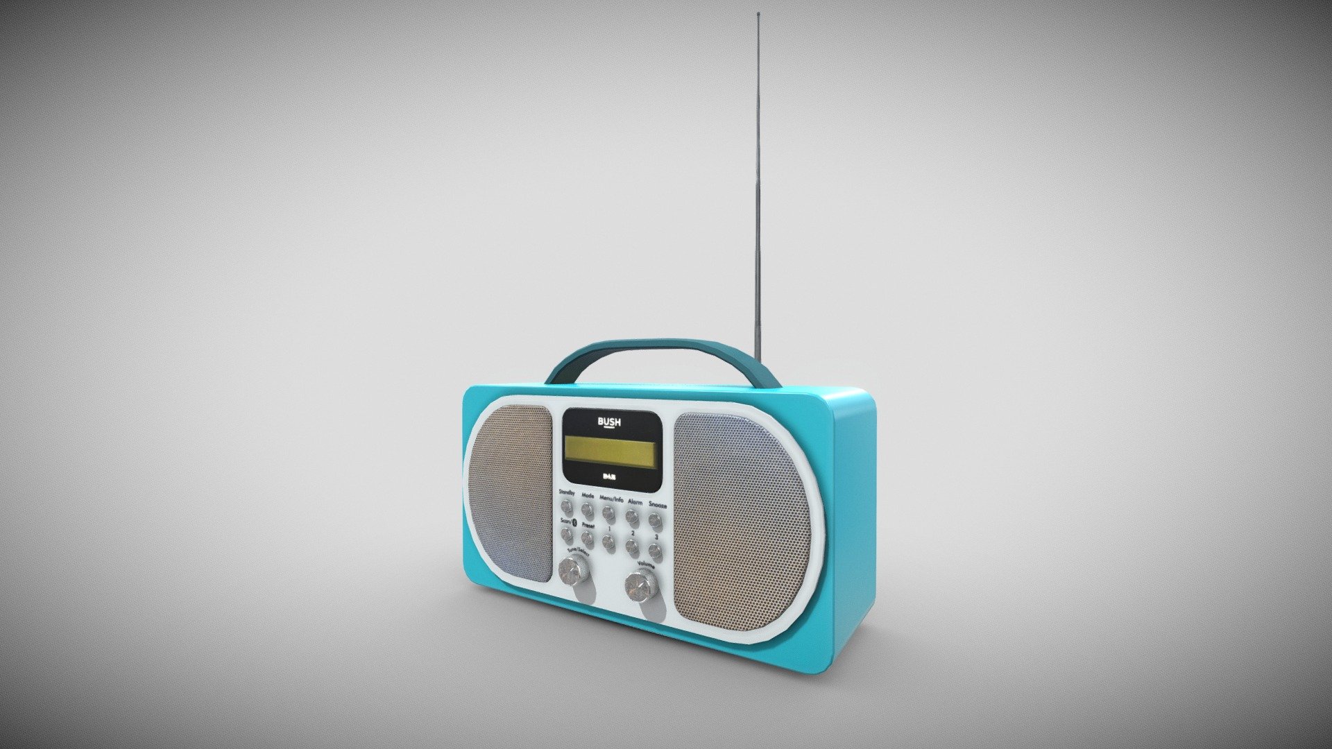 Bush Radio - Download Free 3D model by Jamie McFarlane (@jamiemcfarlane ...