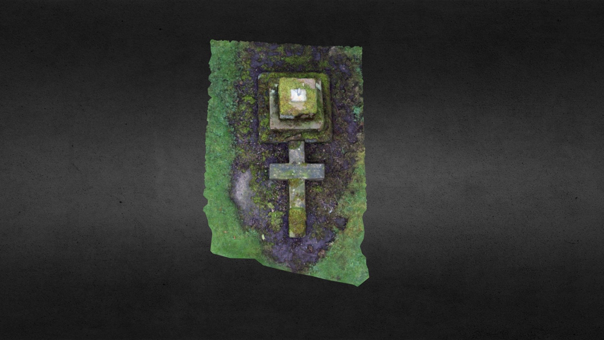 Fallen Cross - 3D model by girouxp [3f0fbcb] - Sketchfab