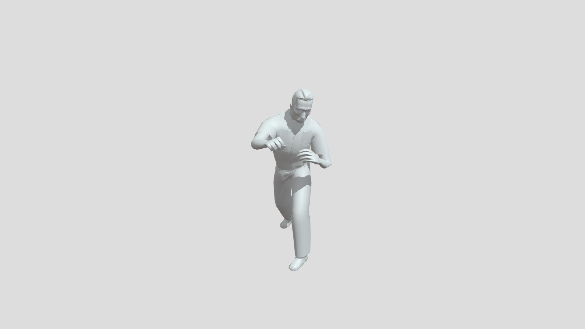 Male Action Pose (1) - 3D model by issacw [3f0fe79] - Sketchfab